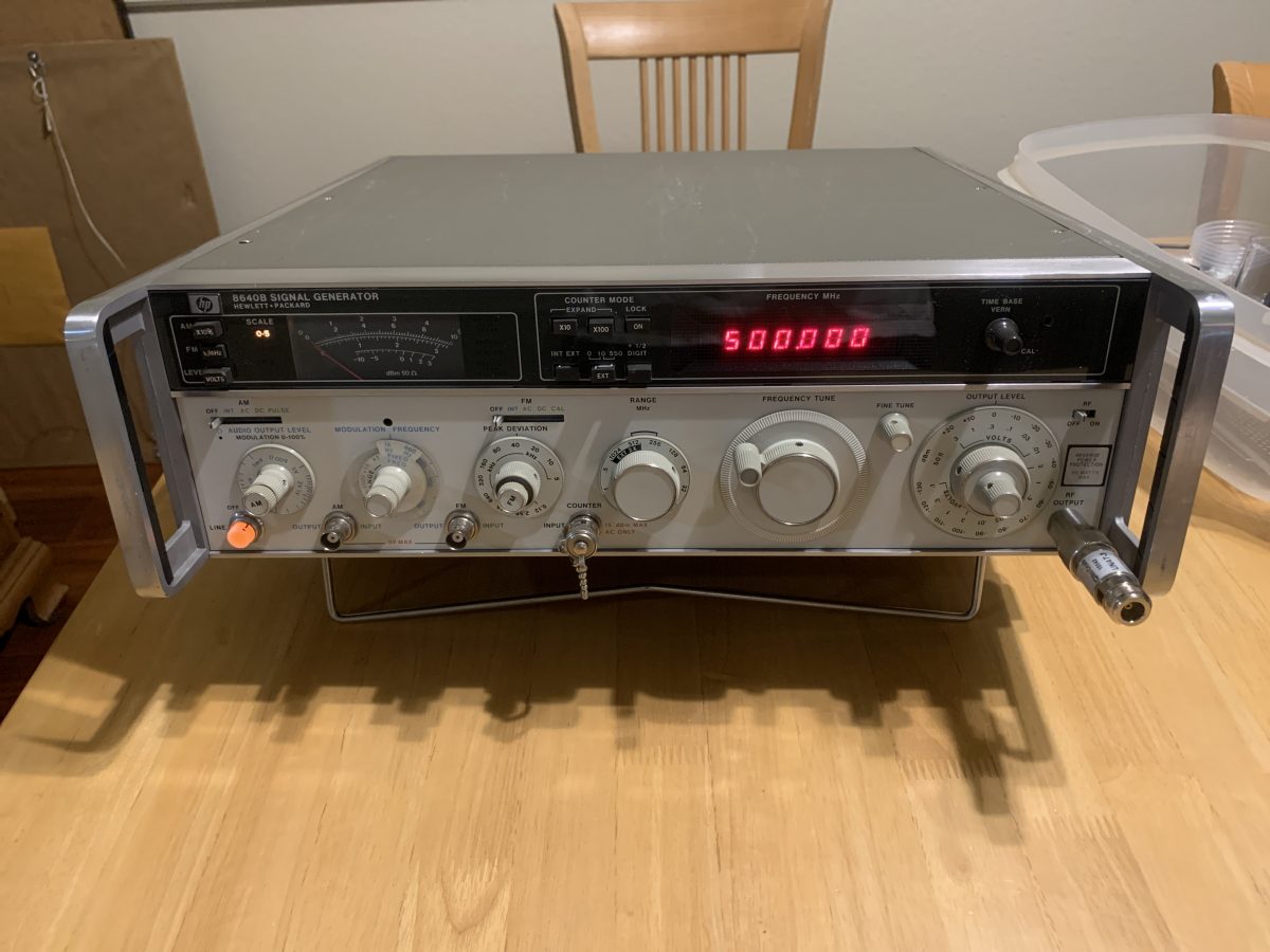 HP 8640B Signal Generator Lab Repair – IDEwerks